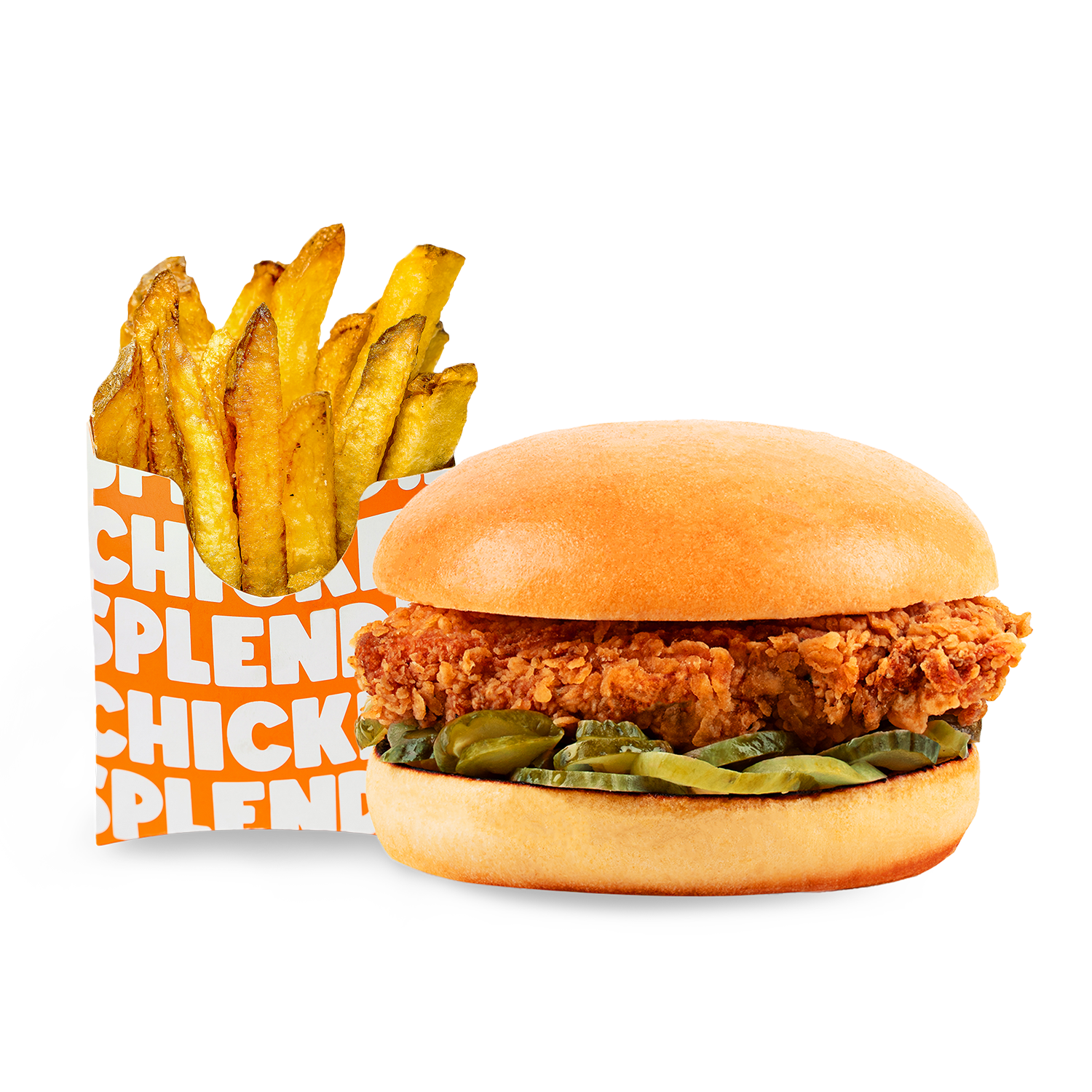 COMBO JUNIOR CHICKEN SANDWICH - Splendid Chicken