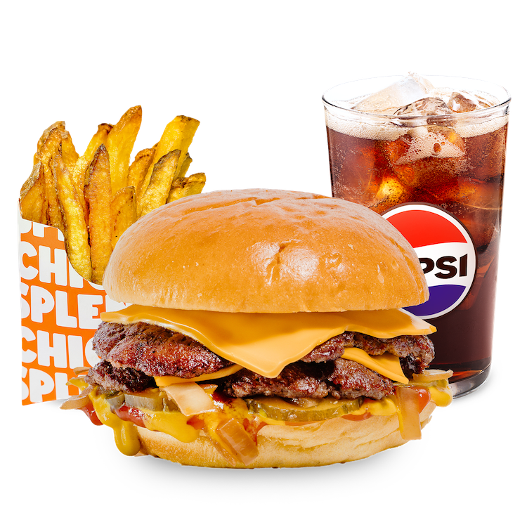 MENIU DOUBLE CHEESEBURGER - Splendid Chicken
